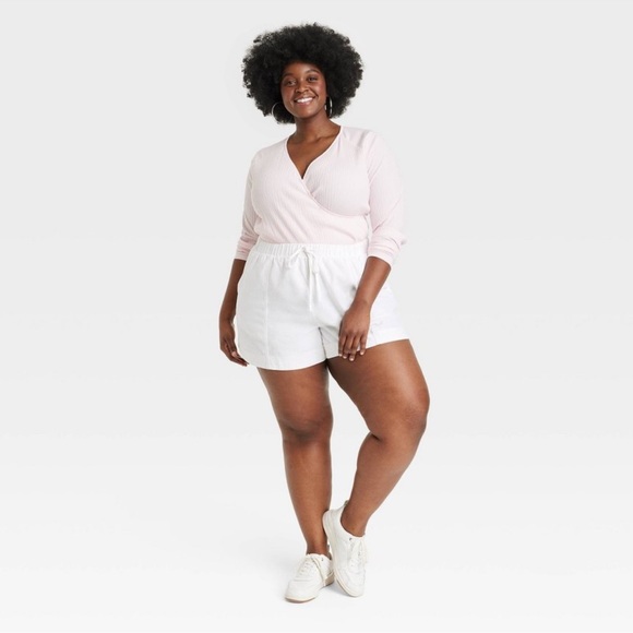 Universal Thread | Shorts | Universal Thread High Rise Linen Pull On ...